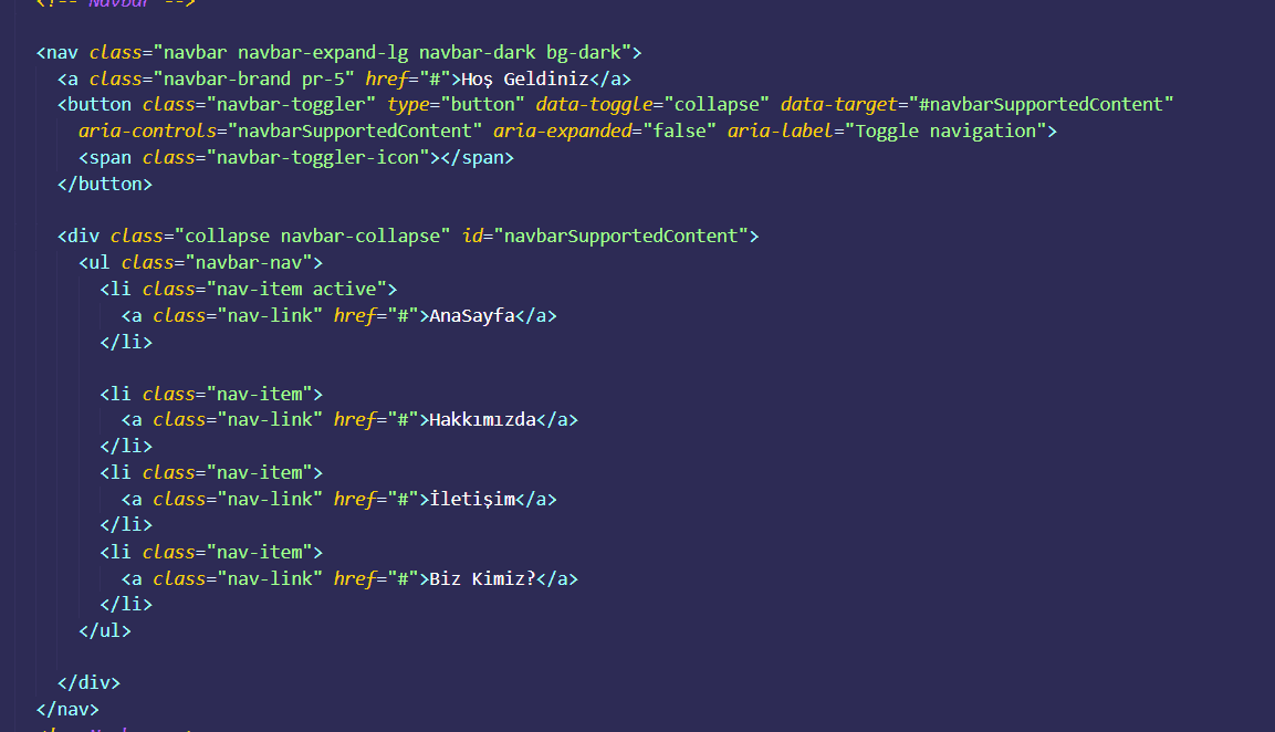 Bootstrap ile Adım Adım Web Sitesi Yapımı - Hazır Örnek Kodlar İle