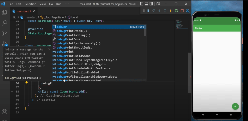 Yeni Başlayanlar İçin 1 Saatte Flutter Eğitimi
