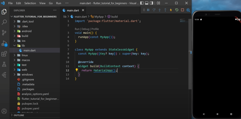 Yeni Başlayanlar İçin 1 Saatte Flutter Eğitimi
